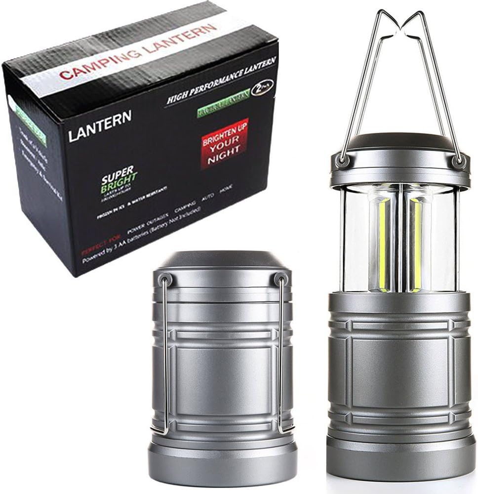 Camping Lantern Tactical COB LED Lanterns for Hurricanes, Emergencies ...