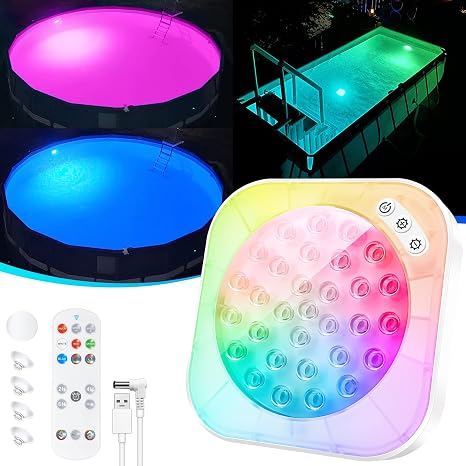 Amazon.com : LanPool Pool Lights, Underwater Pool Lights for Above ...
