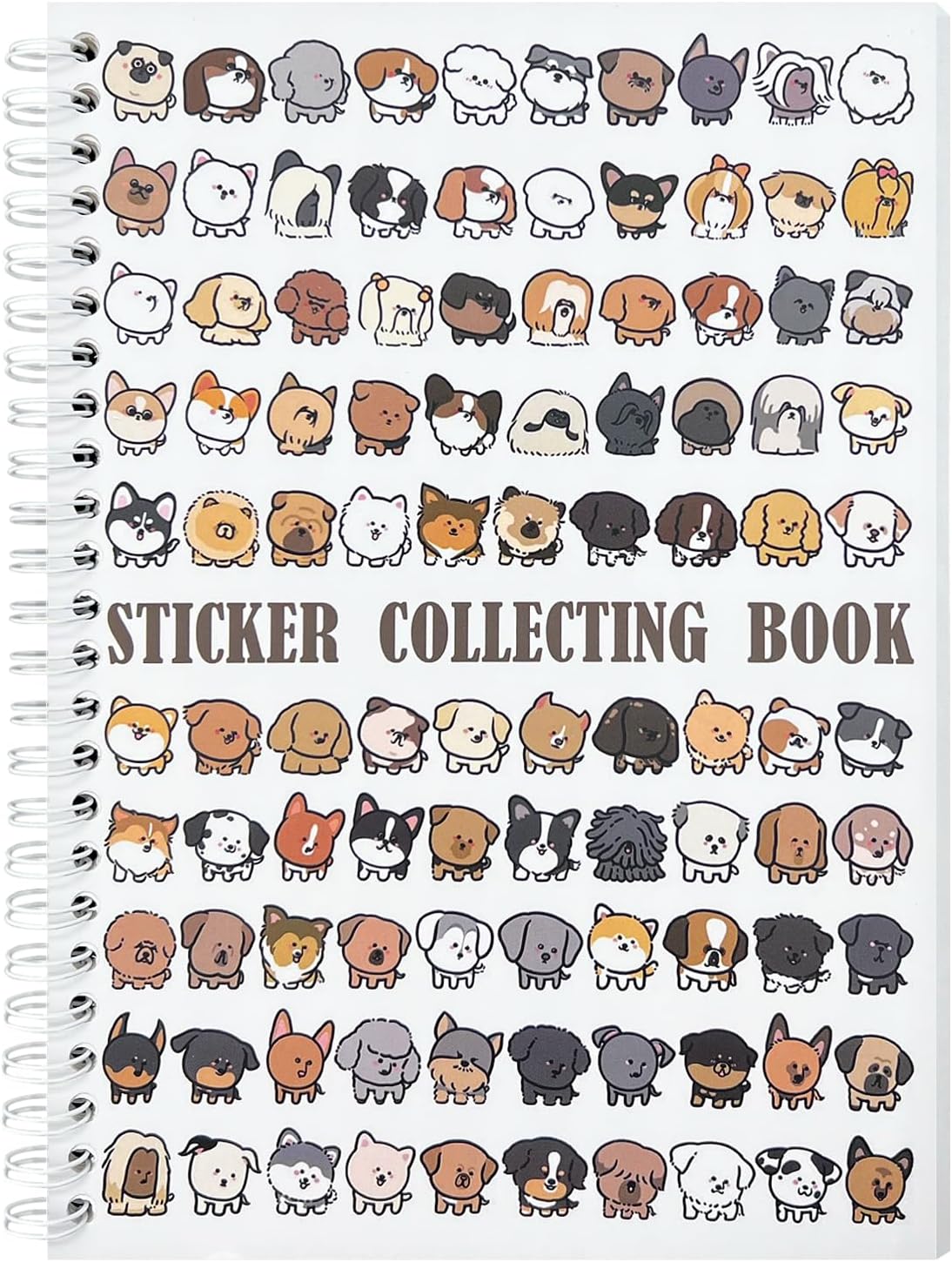 Amazon.com: KPOONI Reusable Sticker Book Collecting Album for Adults ...
