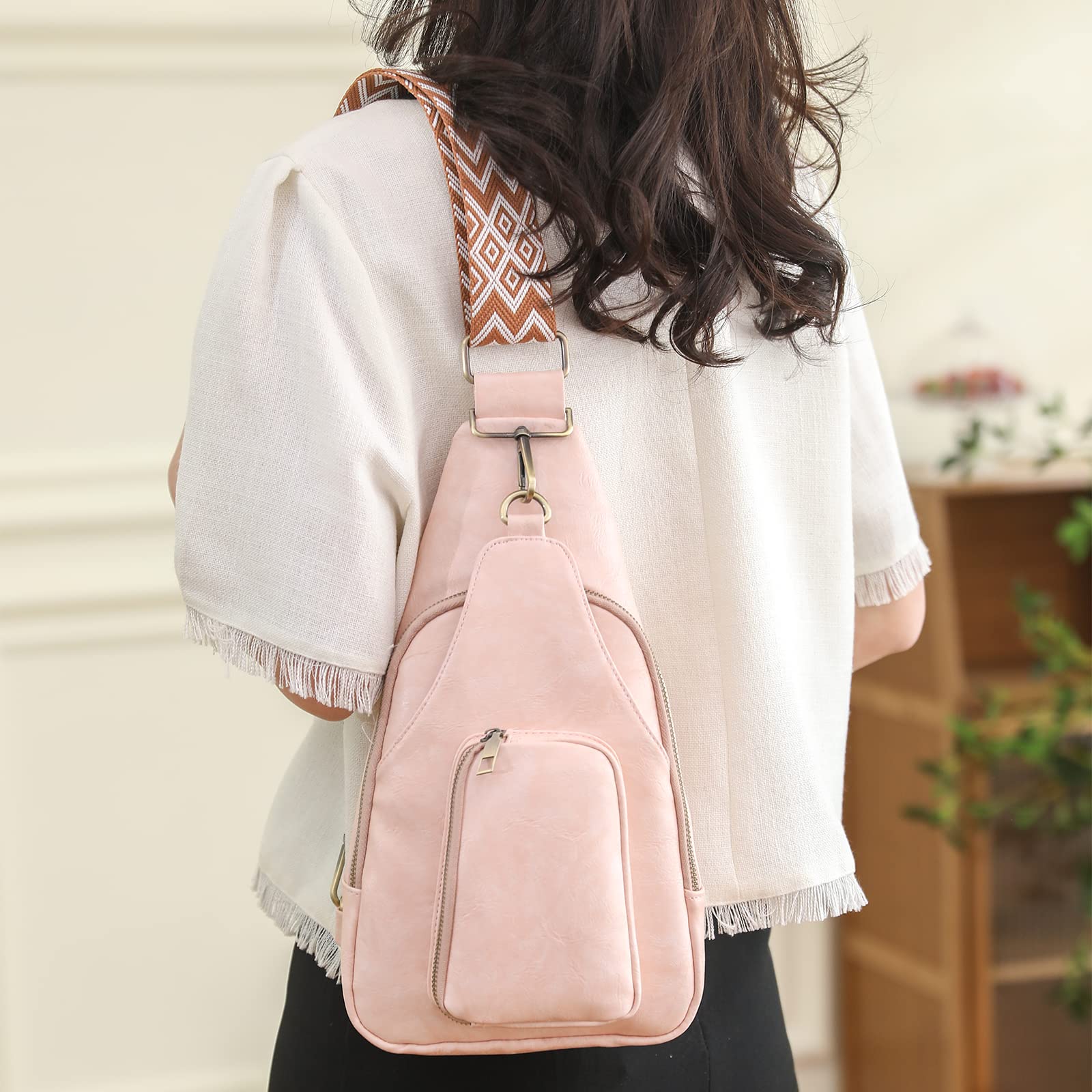 HIGHGO Small Sling Bag for Women Fanny Pack Crossboday Bags,Crossbody ...