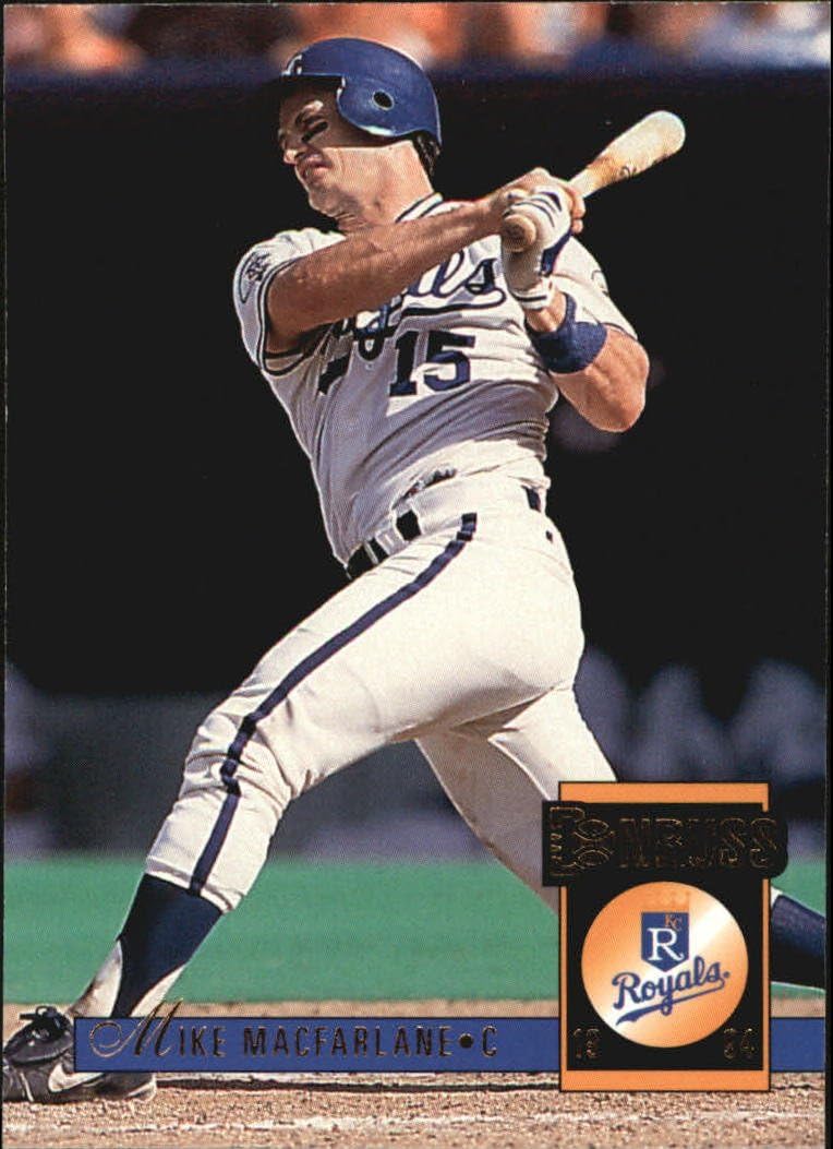 Amazon.com: 1994 Donruss Baseball Card #324 Mike Macfarlane ...