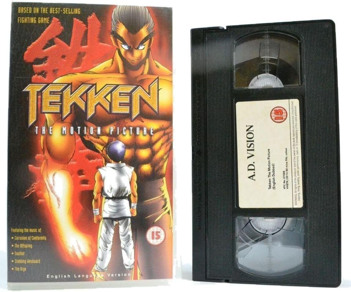 Tekken - The Motion Picture [VHS]: Amazon.co.uk: Animation: DVD & Blu-ray