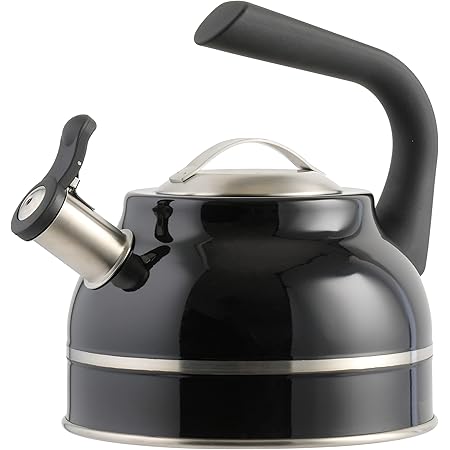 Amazon.com: Kenmore Elite Costner 2.3 Qt Stainless Steel Tea Kettle w ...