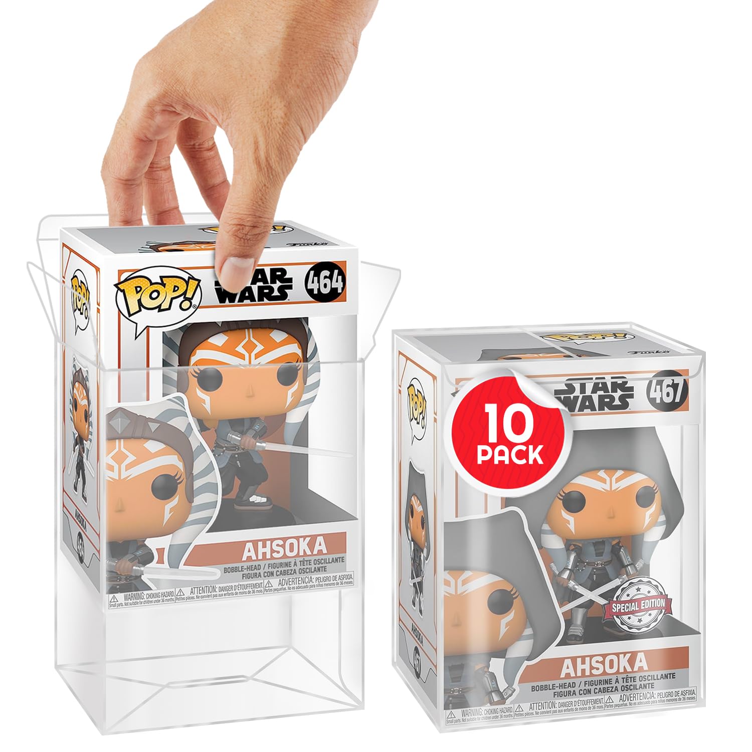 Display Case Protector Compatible with All Standard 4 Inches Funko Pop ...