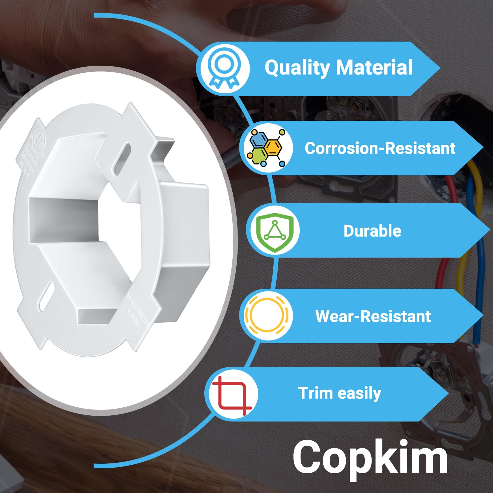 Ceiling Fan Electrical Box Extender Sizes Outlet Extender By Outlet