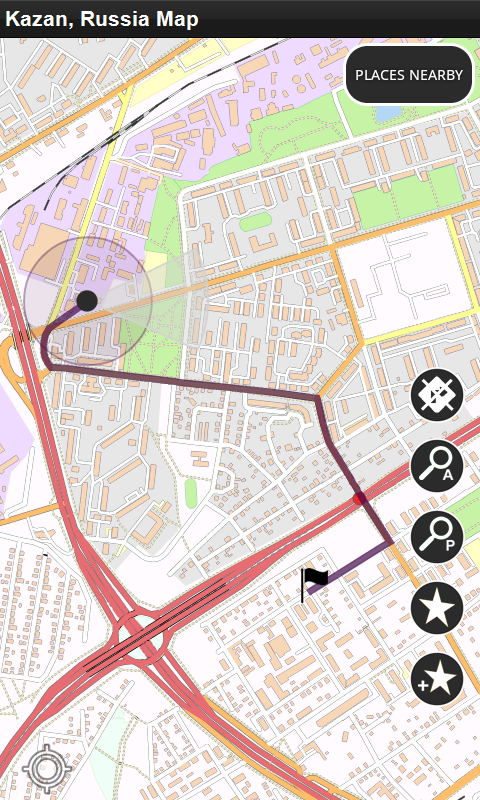 Kazan City Russia Map Study Area. (A) Map Of The Russian Federation;