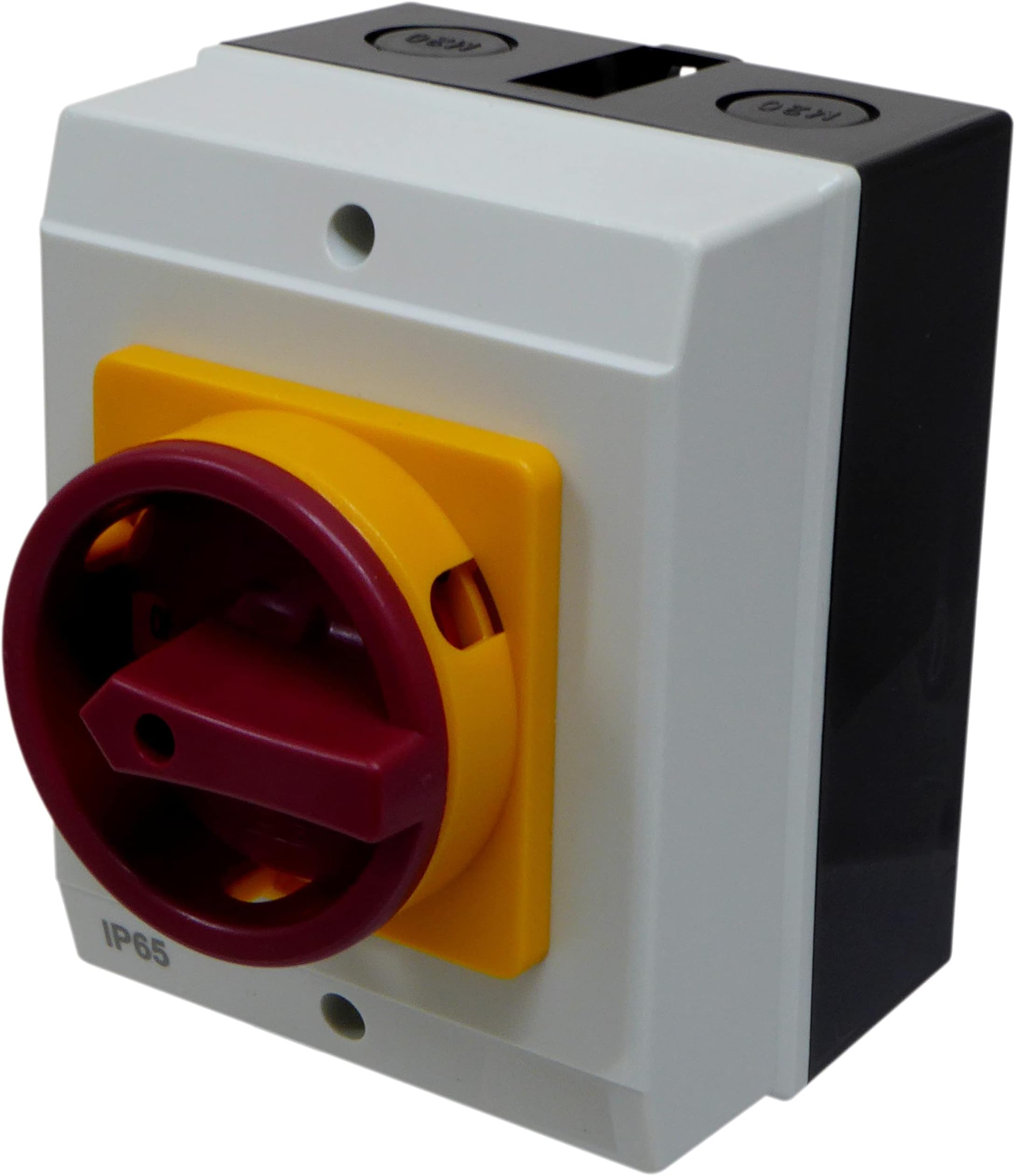 IP65 32A Rotary Isolater Switch 4 Pole AC 230v to 415v Surface Mounted ...