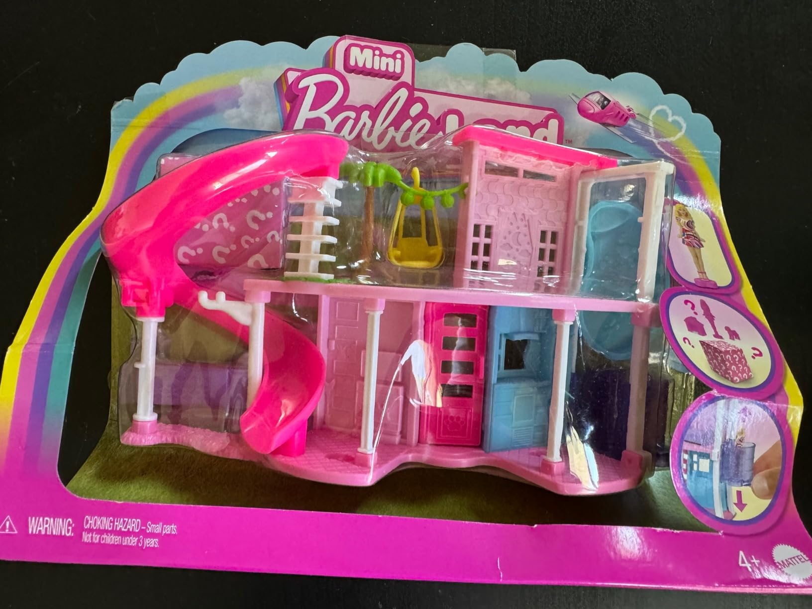 Amazon.com: Barbie Mini BarbieLand Doll House Sets, Mini Dreamhouse ...