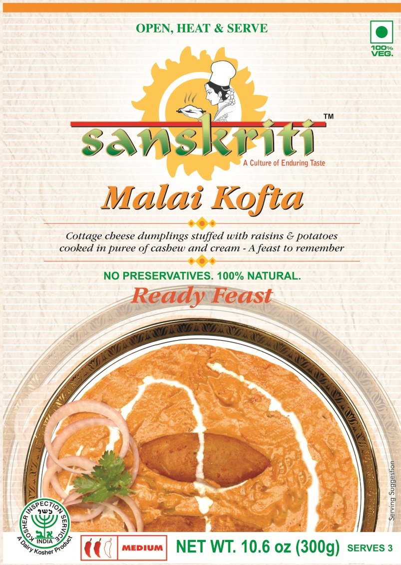 Amazon.com : Sanskriti Malai Kofta, 10.56-Ounce Packages (Pack of 10 ...