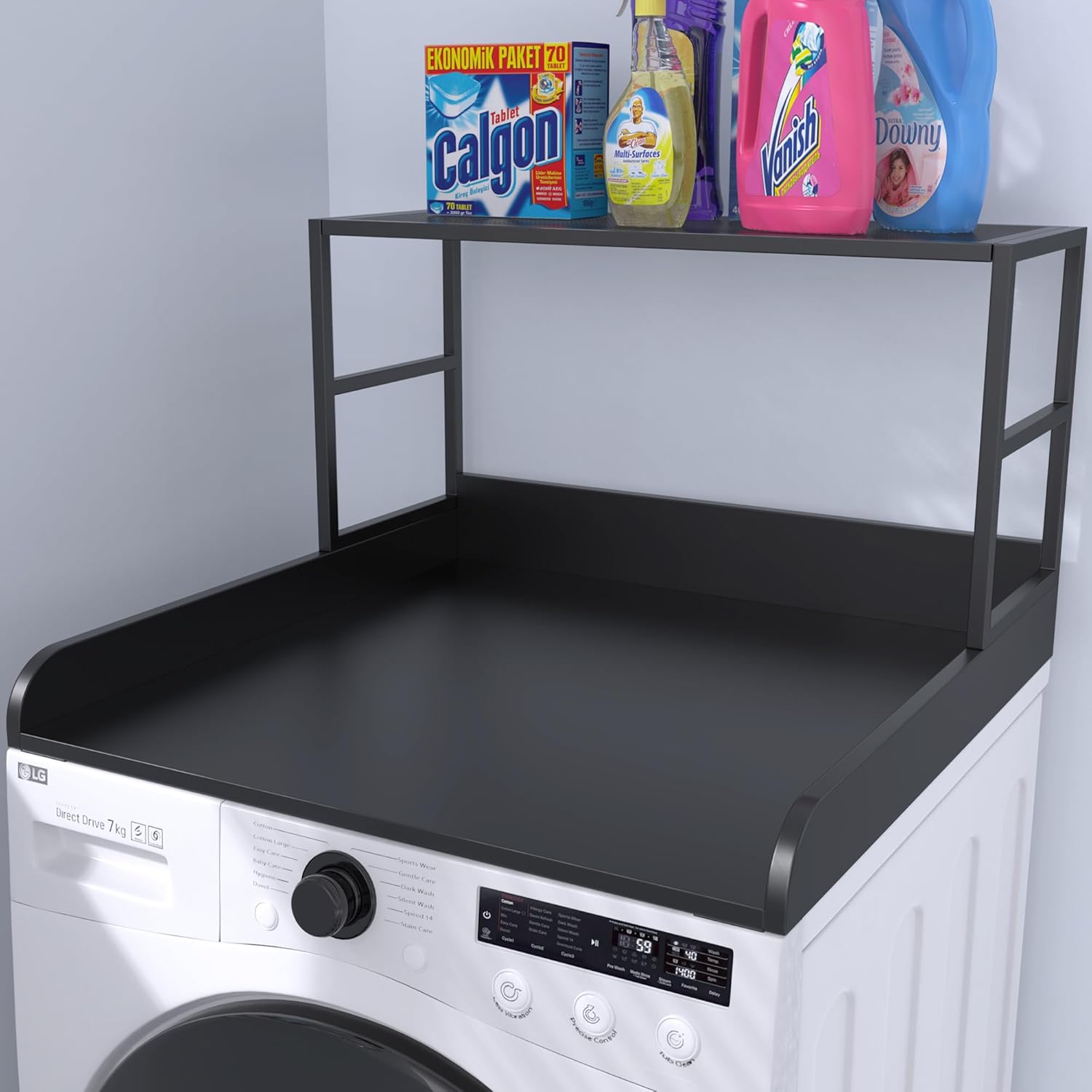 Amazon.com: GDLF Washer Dryer Countertop Laundry Guard with Laundry ...