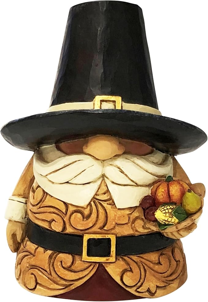 Amazon.com: Enesco Jim Shore Heartwood Creek Harvest Pilgrim Holding a ...