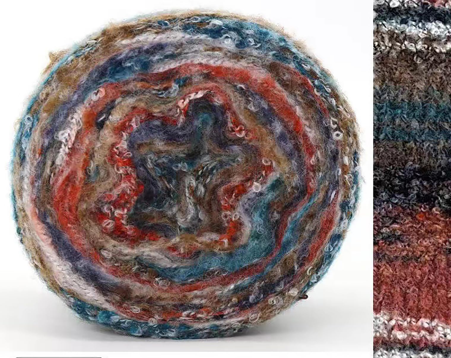 Wool Yarn, Fuzzy Wool Yarn for Knitting, Crochet Yarn for Crocheting ...