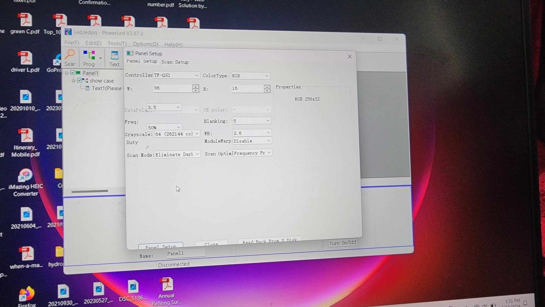 $20/mo - Finance Programmable LED Sign P10 Indoor LED Display 39" x 7.5 ...