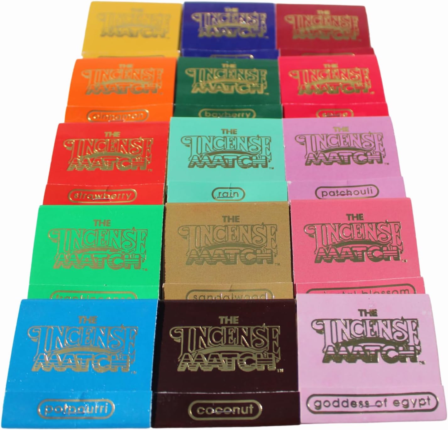 Amazon.com: 16 Pack The Incense Match: Variety Pack- Portable, Scented ...