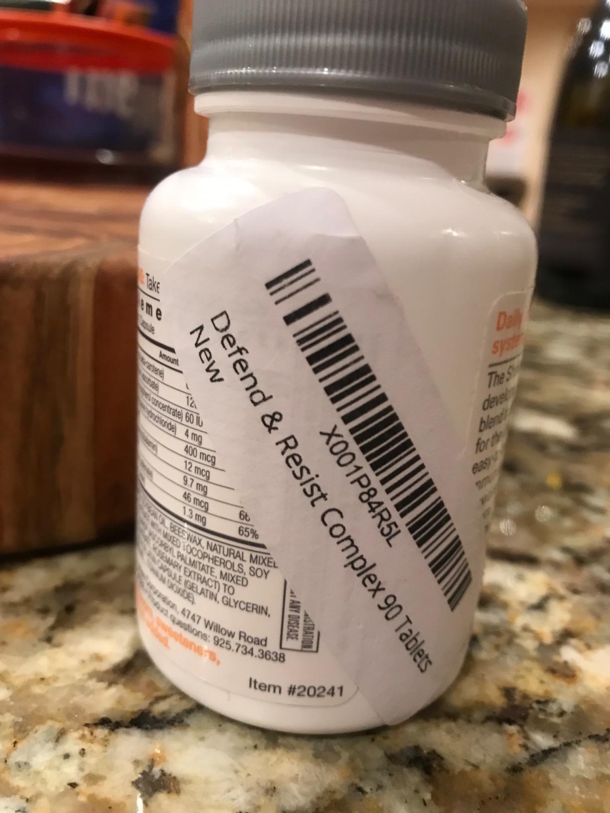 Amazon.com: Defend & Resist Complex 90 Tablets : Health & Household