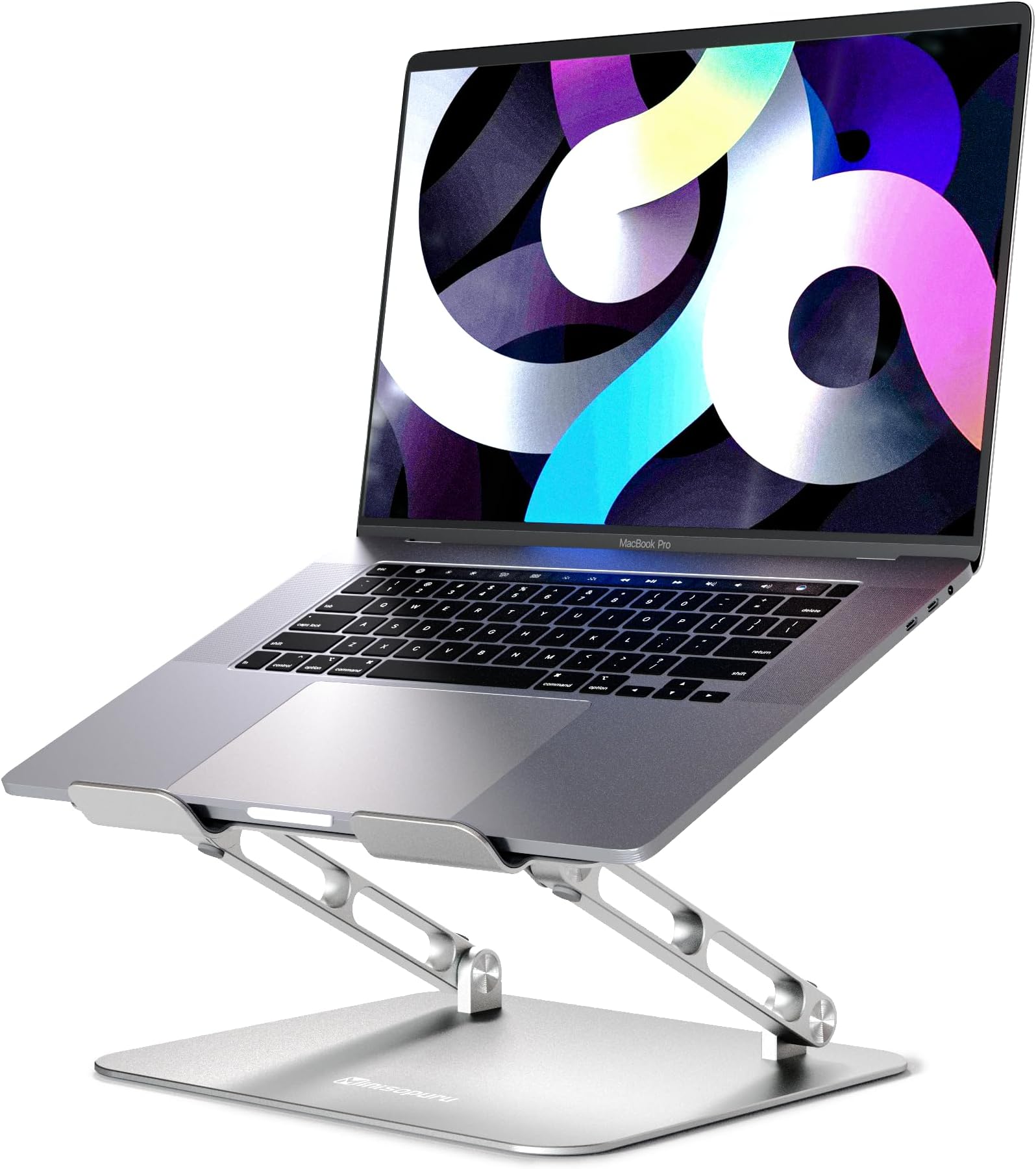 Amazon.com: Laptop Stand, Ergonomic Adjustable Notebook Stand, Aluminum ...