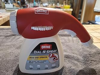 Amazon.com : Ortho Dial N Spray Hose-End Sprayer for Liquid Weed and ...