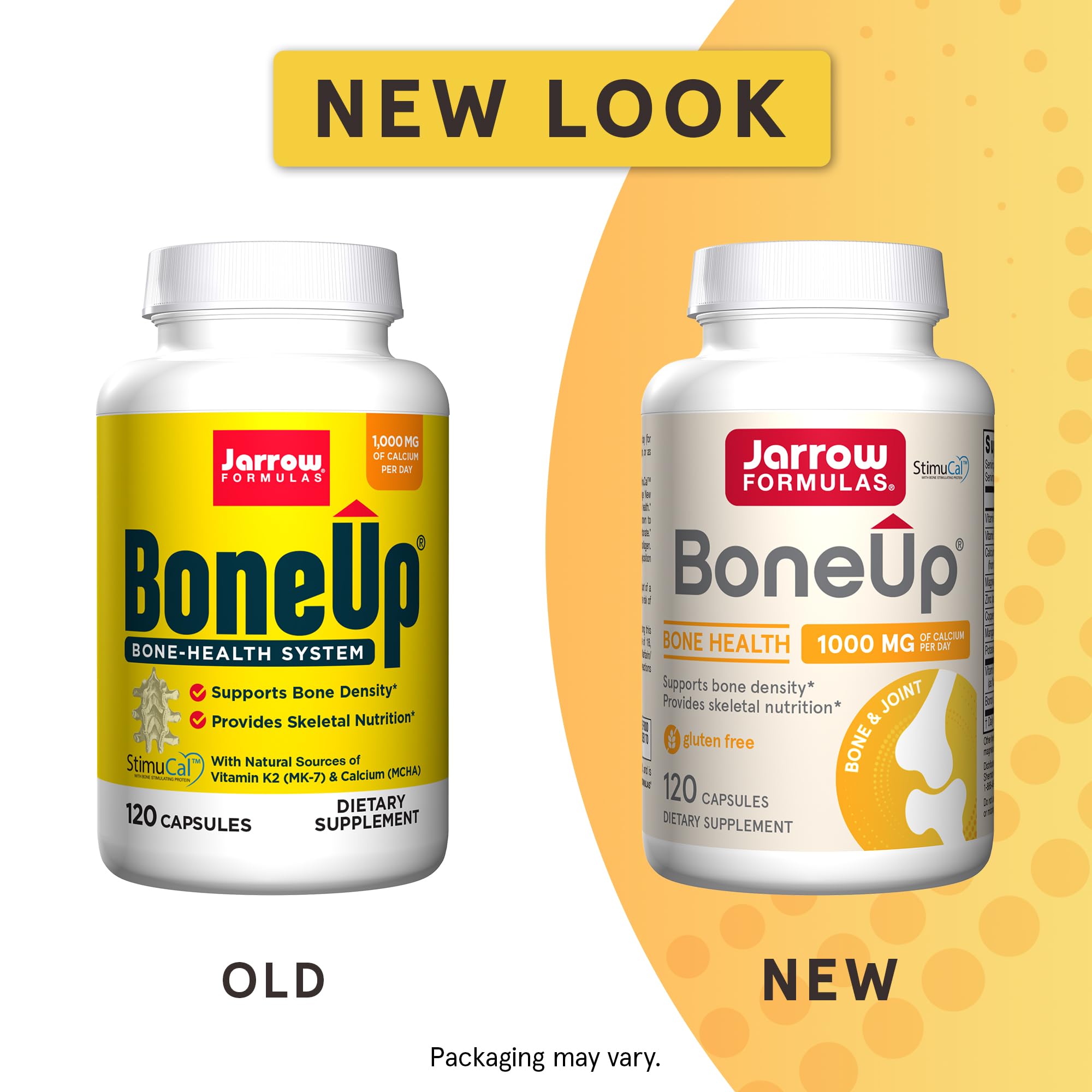 Buy Jarrow Formulas BoneUp - 120 Capsules - 60 Servings - For Bone ...