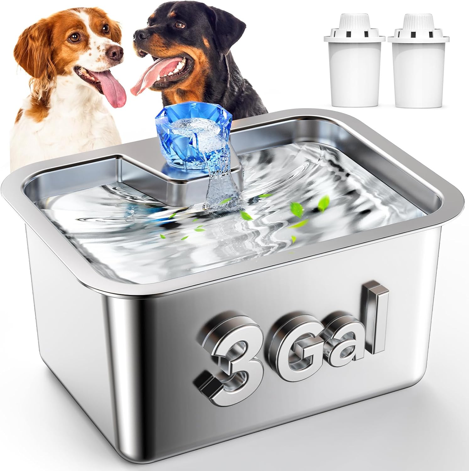 Pet Supplies : PETDOTT Dog Water Fountain : Amazon.com