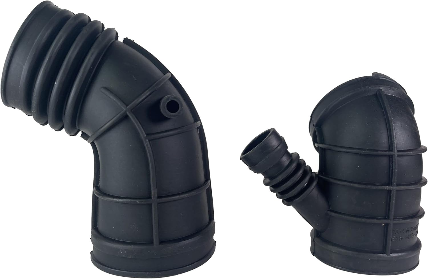 Amazon.com: Mass Air Intake Elbow Boot Hose Tube Set 2 Compatible With ...