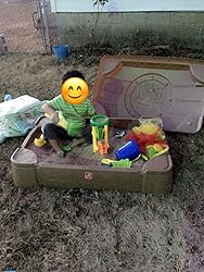 Amazon.com: Step2 Play and Store Sandbox With Cover : Toys & Games