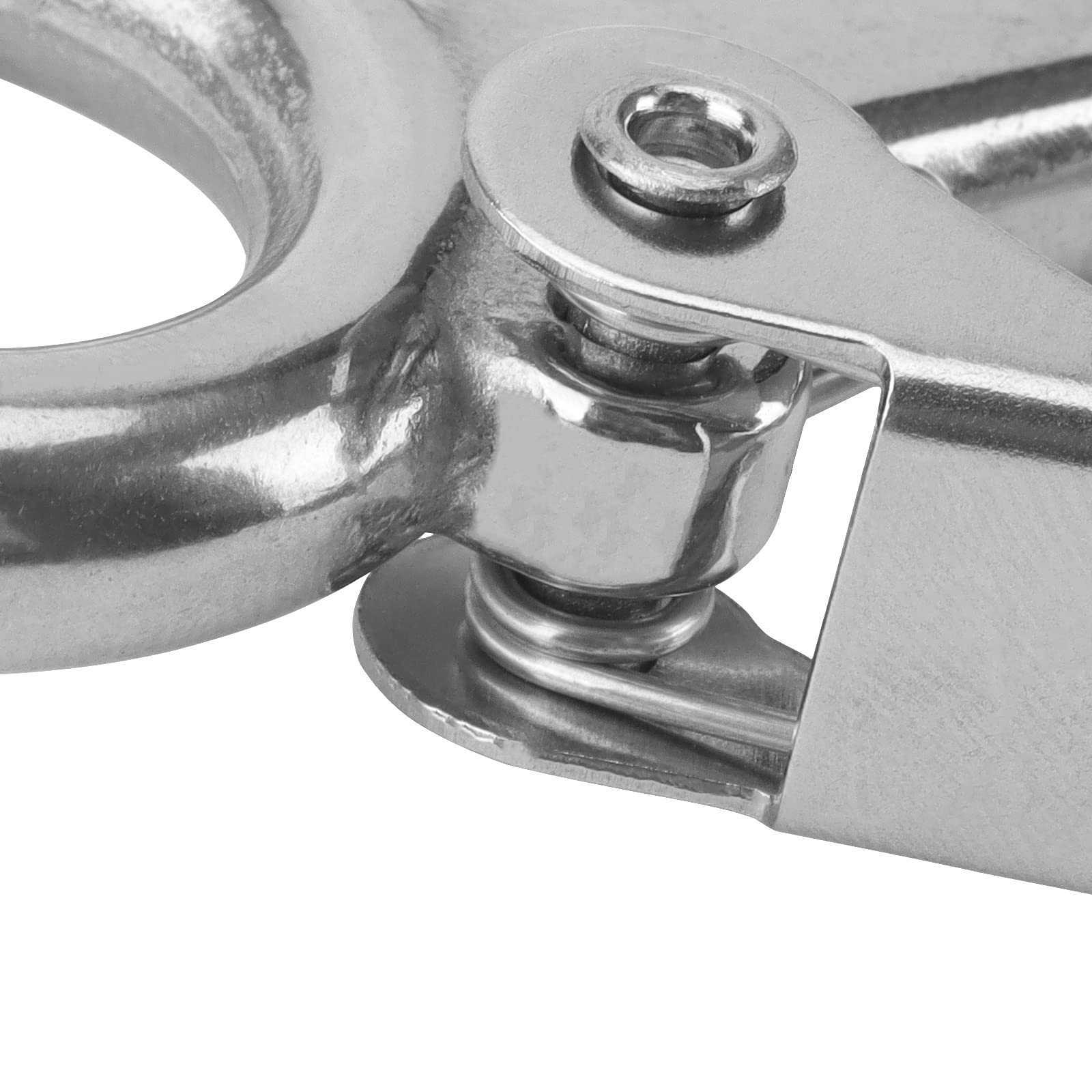 Snapklik.com : ZEONHEI 6 PCS Fast Eye Safety Snap Hook, Stainless Steel ...