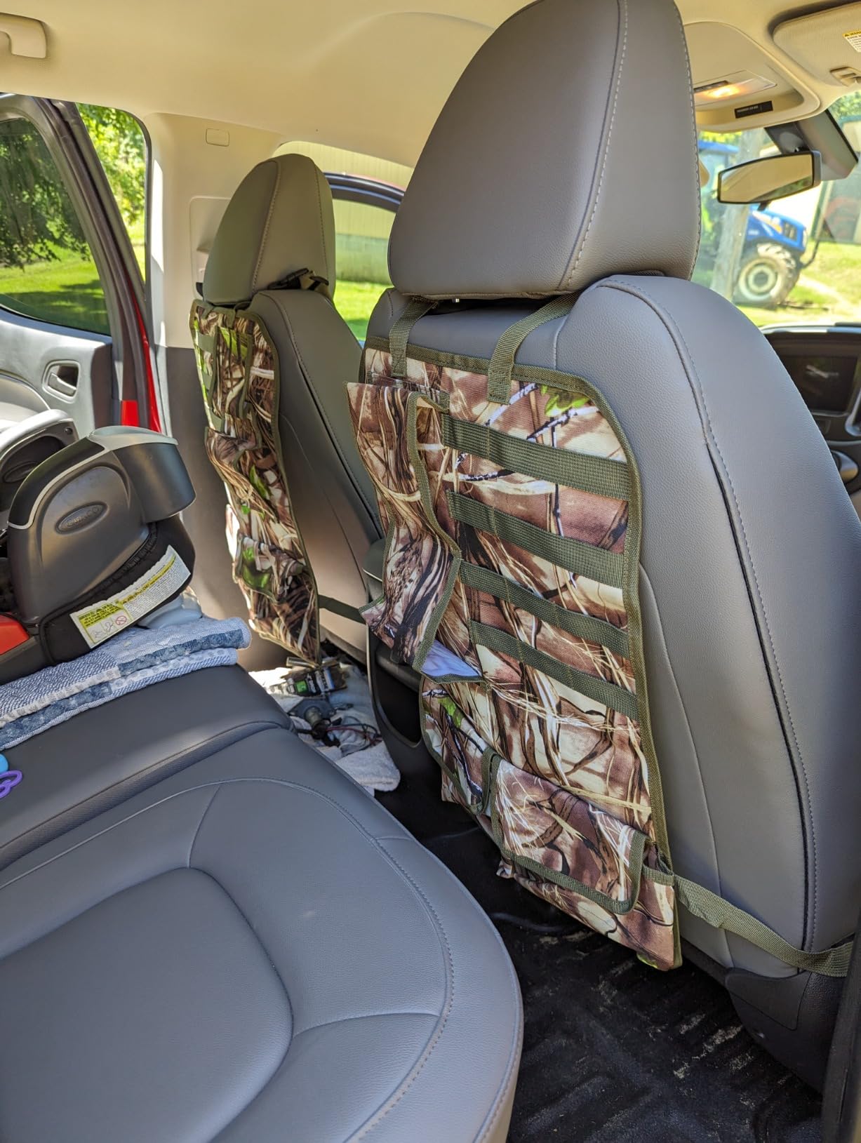 $6/mo - Finance 2 Pack Tactical Car Seat Back Gun Rack Holder Organizer ...