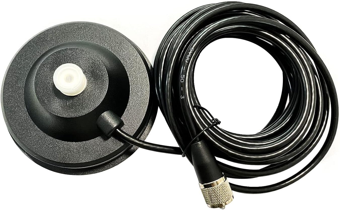 Amazon.com: Magnetic Antenna Mount SO239 Magnet Base 120mm (4.72inch ...