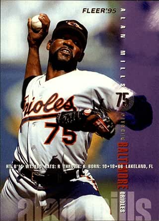 Amazon.com: 1995 Fleer Baseball Card #13 Alan Mills : Collectibles ...