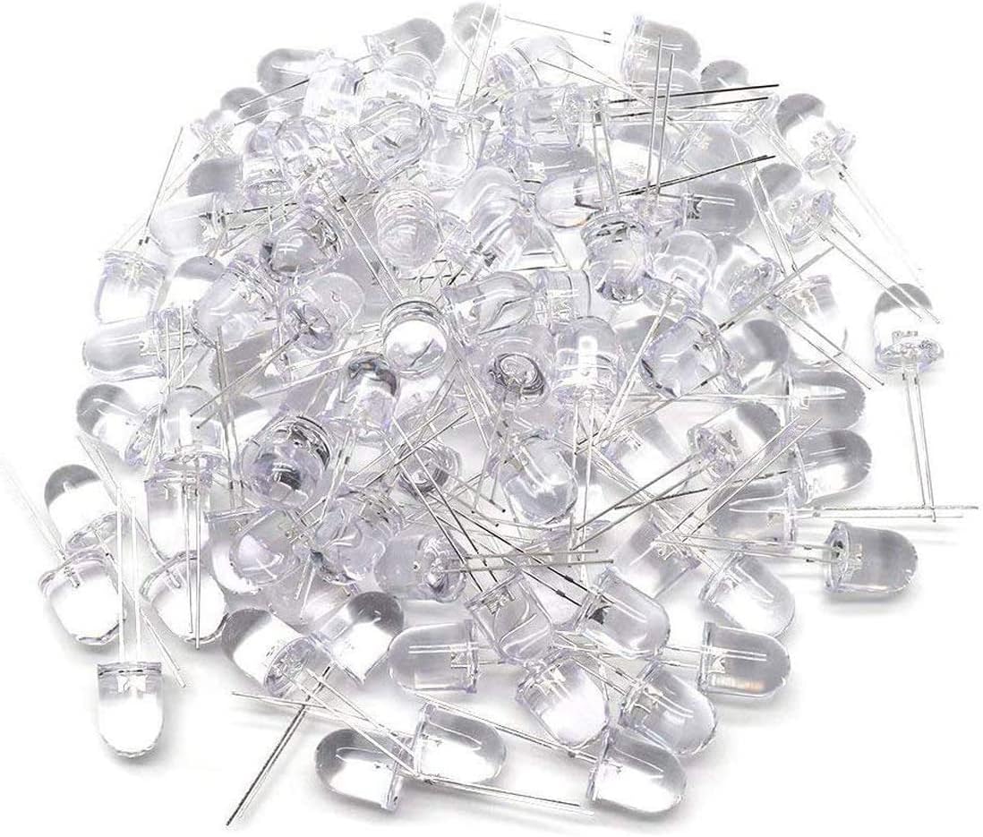 Amazon.com: Adafruit 4204 Diffused 10mm LED Pack - 5 LEDs Each in 5 ...