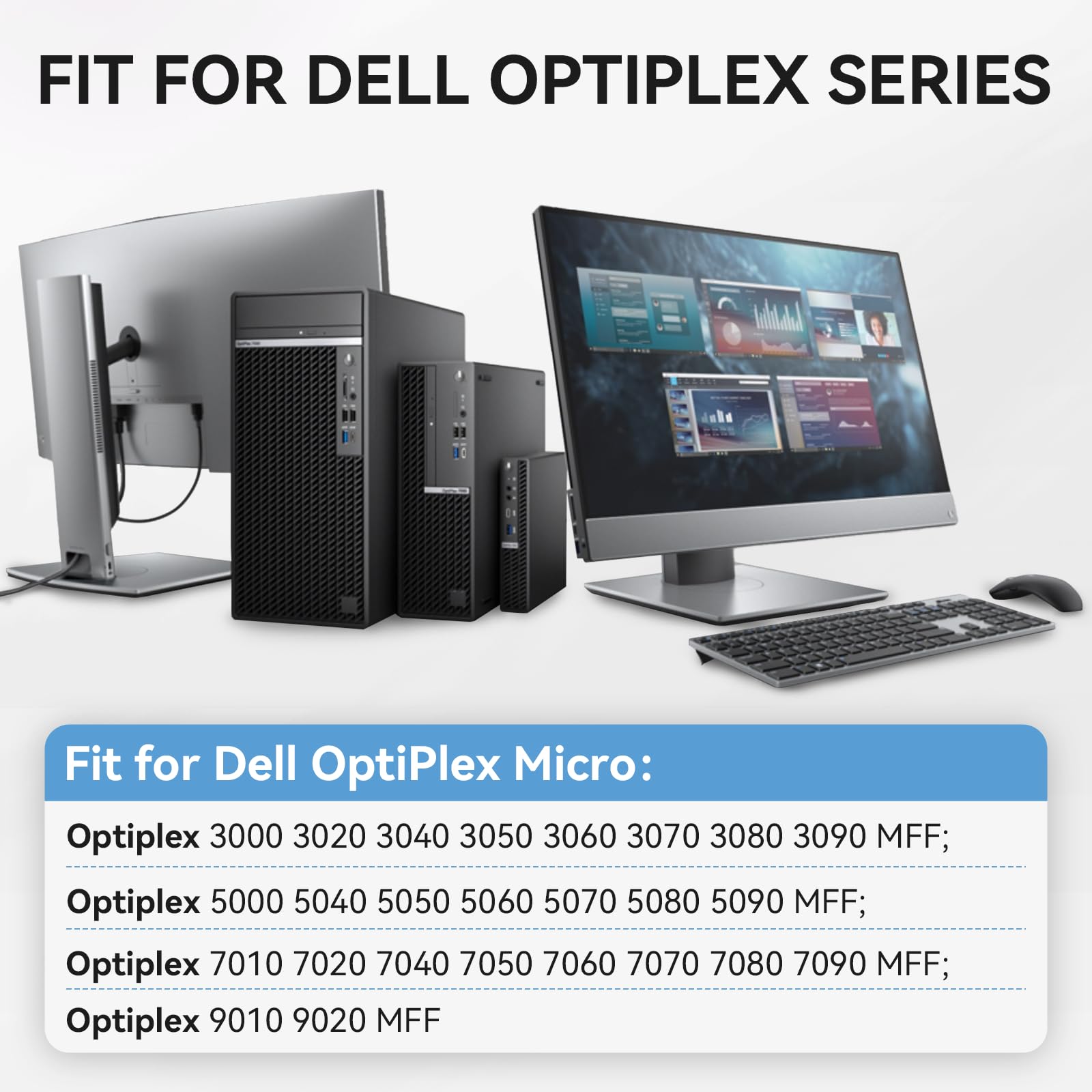 Snapklik.com : 90W AC Adapter For Dell Optiplex Micro 9020 7050 7010 ...