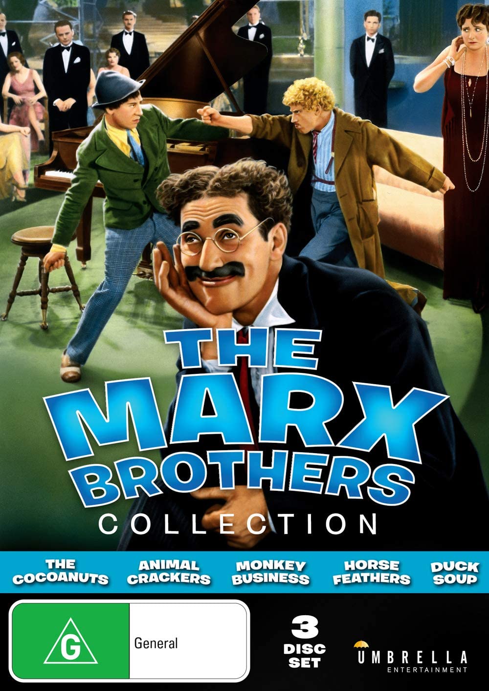 Amazon.com: The Marx Brothers Collection : Groucho Marx, Harpo Marx, Chico Marx, Zeppo Marx ...