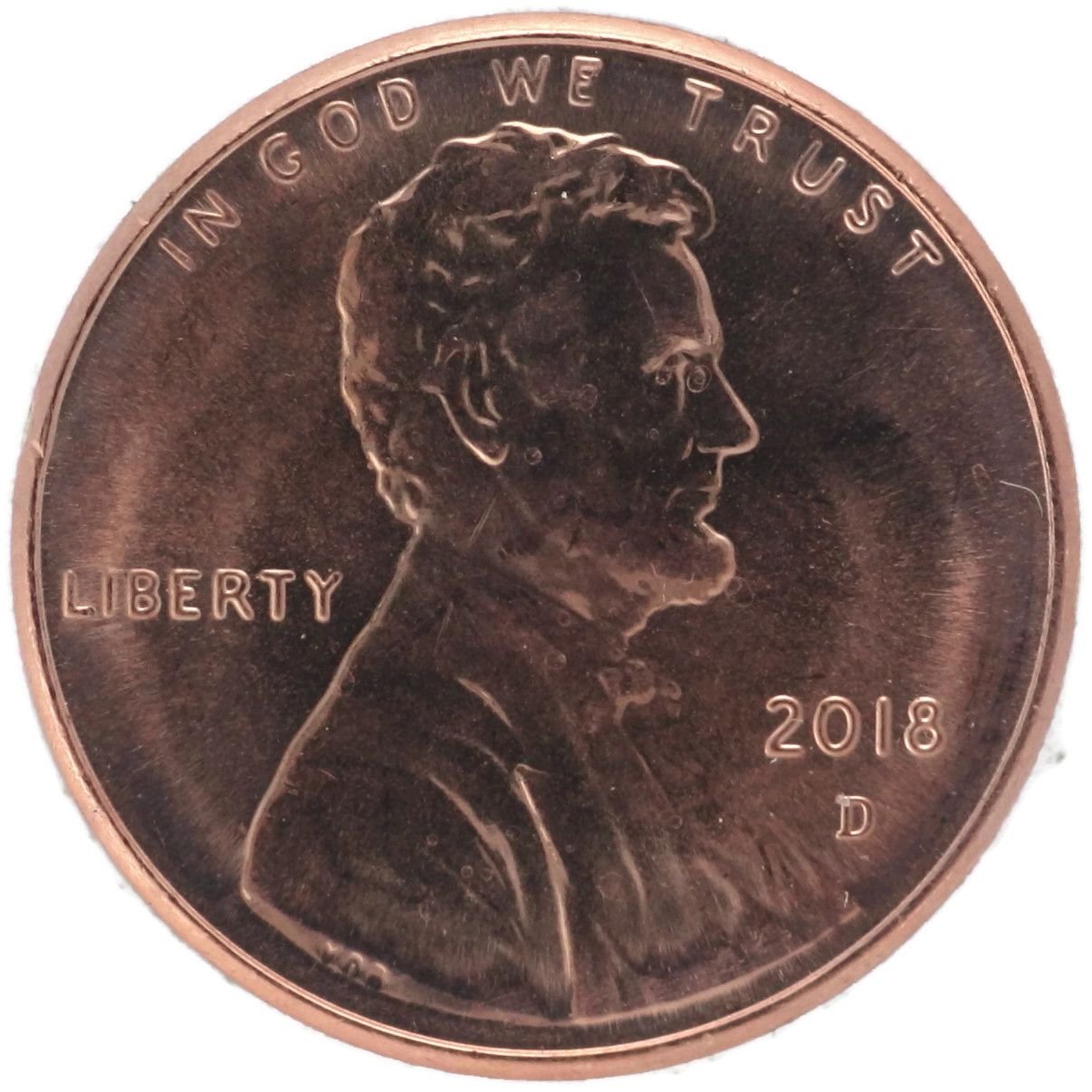 2018 D Lincoln Shield Cent Small Cents Penny Nearly Choice Brilliant ...