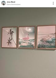Amazon.com: Tropical Summer Wall Art Set - 8x10 Nautical Ocean Poster ...
