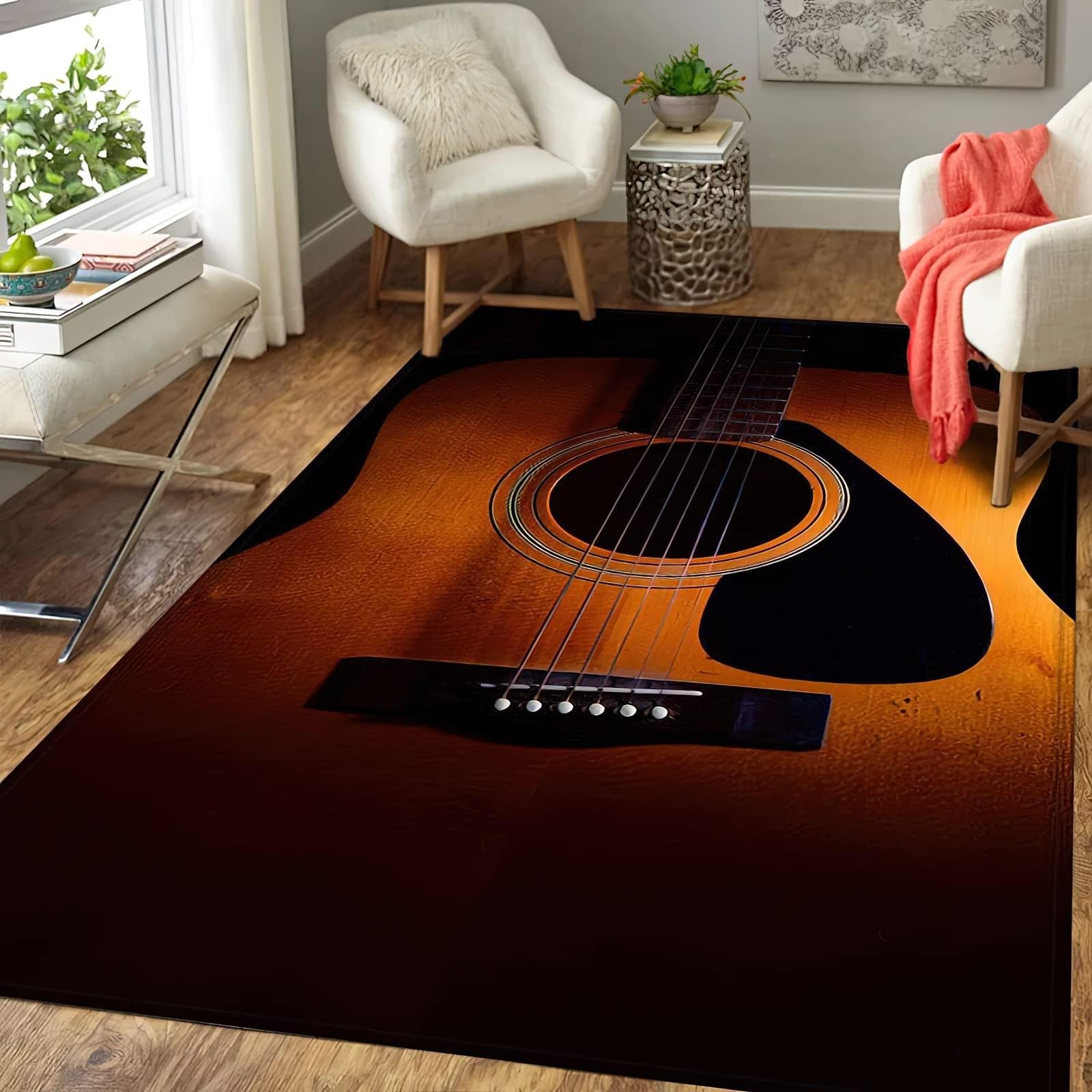 discounts Retro Rug, Music Lover Rug, Hard Rock Rug, Music Festival Rug ...