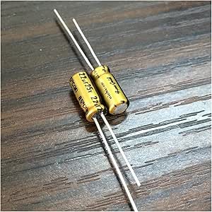 Amazon.com: QZLIBEFUD 10pcs/100pcs 22uF 25V 5x11mm 25V22uF Grade Capacitor(100pcs) : Industrial ...