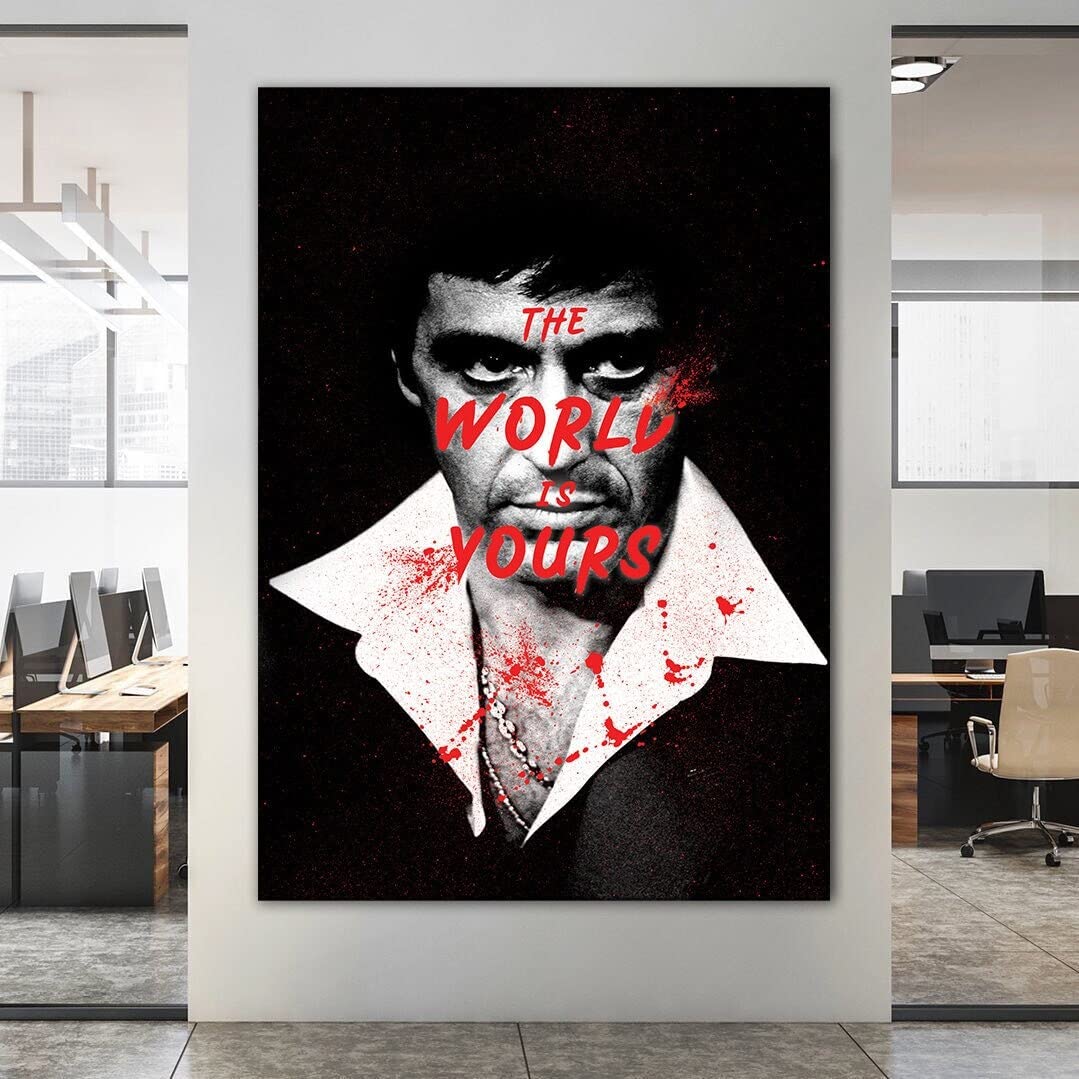 Tekening Van Scarface Al Pacino