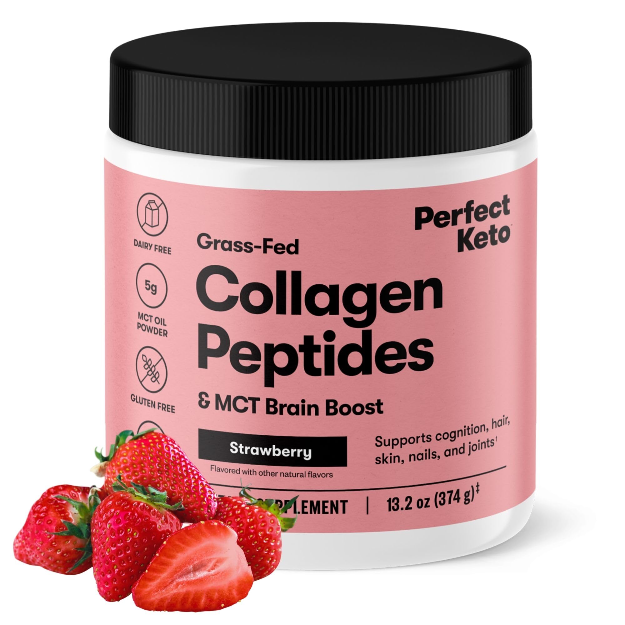 Perfect Keto Collagen Peptides Protein Powder With Mct Oil Hydrolyzed ...