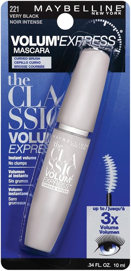Amazon.com : Maybelline New York Volum' Express Curved Brush Washable ...