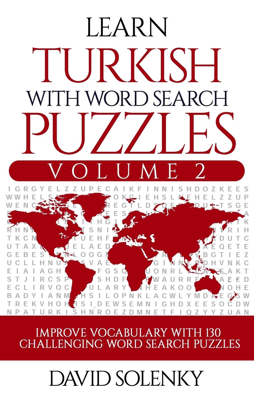 Learn Turkish with Word Search Puzzles Volume 2: Learn Turkish Language ...