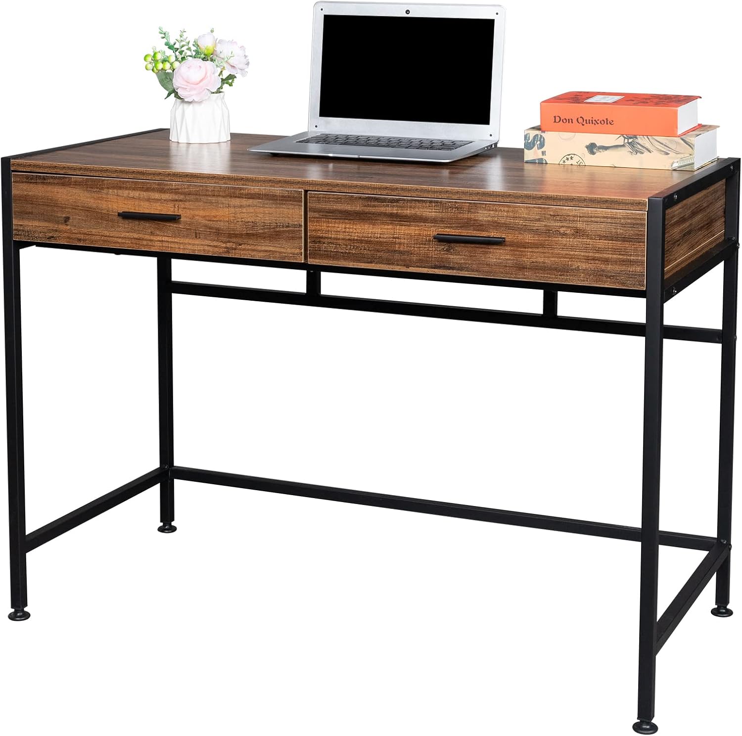 Amazon.com: 42 Inch Computer Desk, Modern Simple Style Desk for Home ...