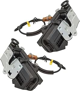 Amazon.com: Actuador de bloqueo de puerta trasera y pestillo LH RH Par ...