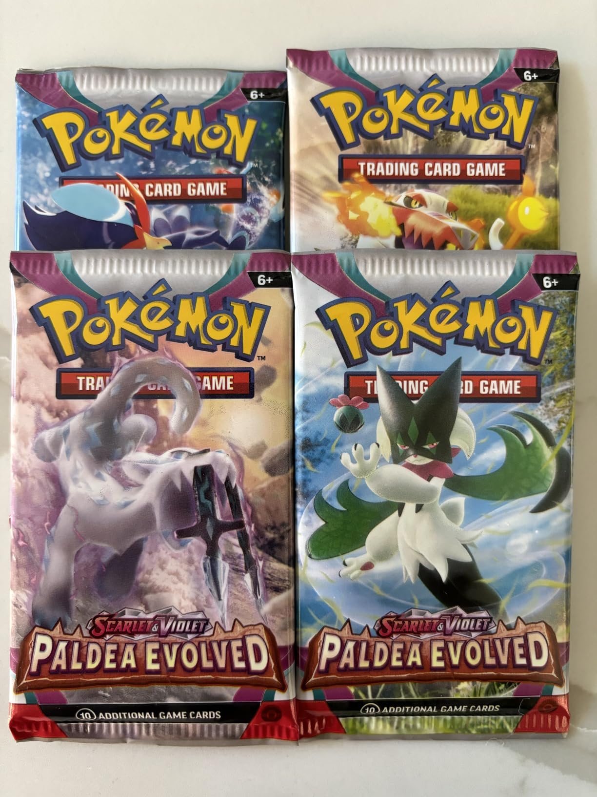 Pokemon Tcg: 4 Booster Packs - 40 Cards Total| Value Pack Includes 4 ...
