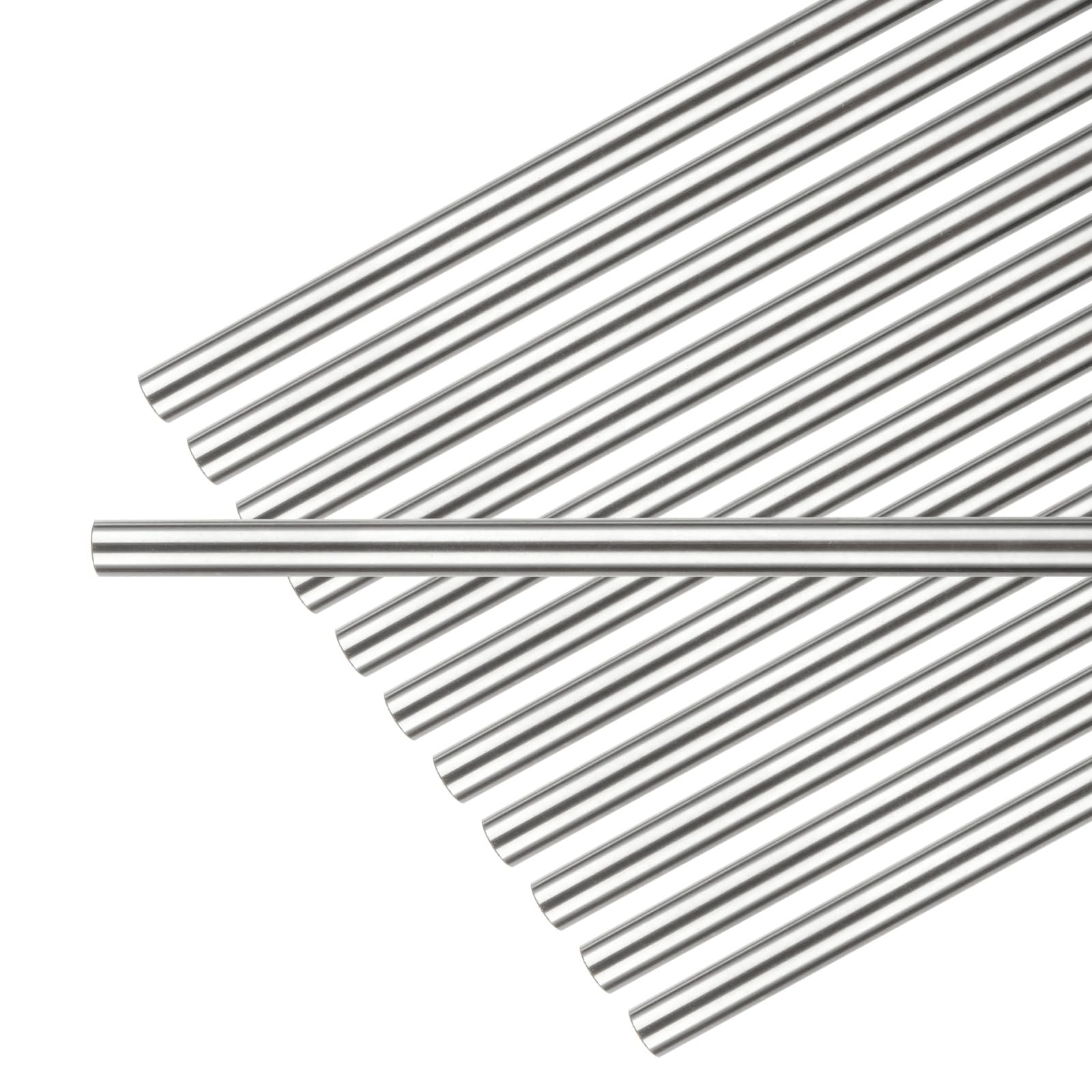 Oungy 12 PCS Linear Motion Rods 10mm x 400mm Case Hardened Chrome ...