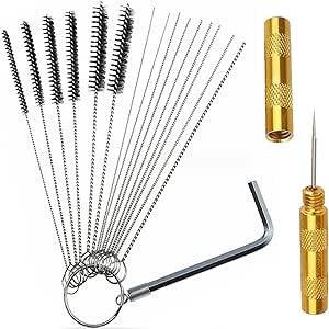 Amazon.com: STDEV 1 Set Spray Guns Nozzle Kit Needle & Brush Set Repair ...
