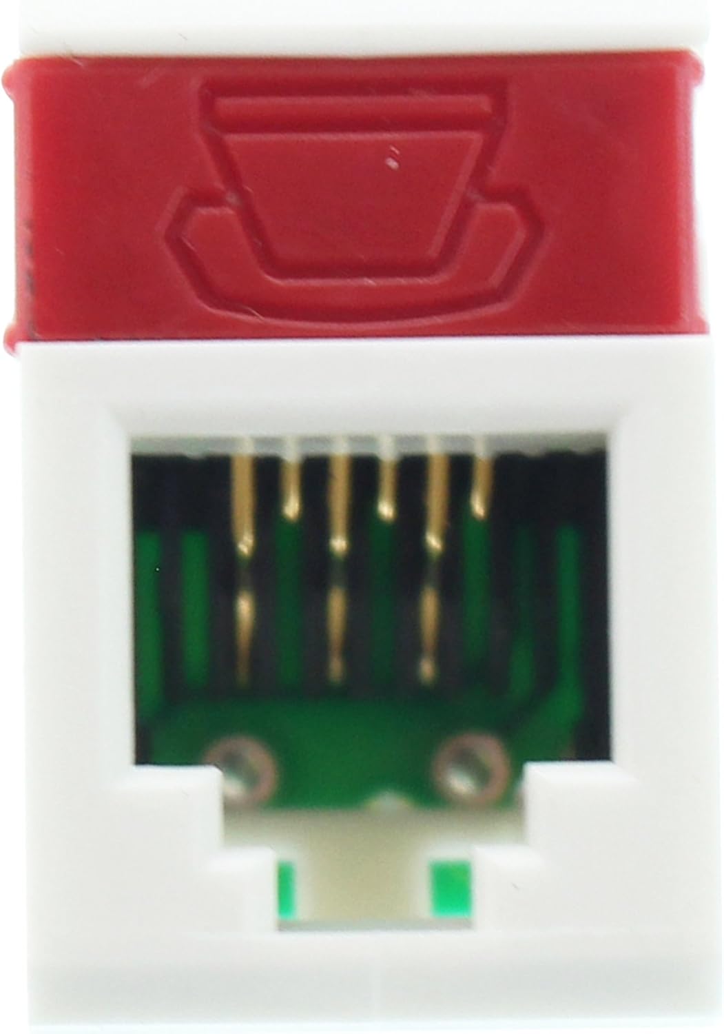 Amazon.com: Siemon MX3-F-U3-02 Max-Module Cat3 USOC Voice Jack Insert ...