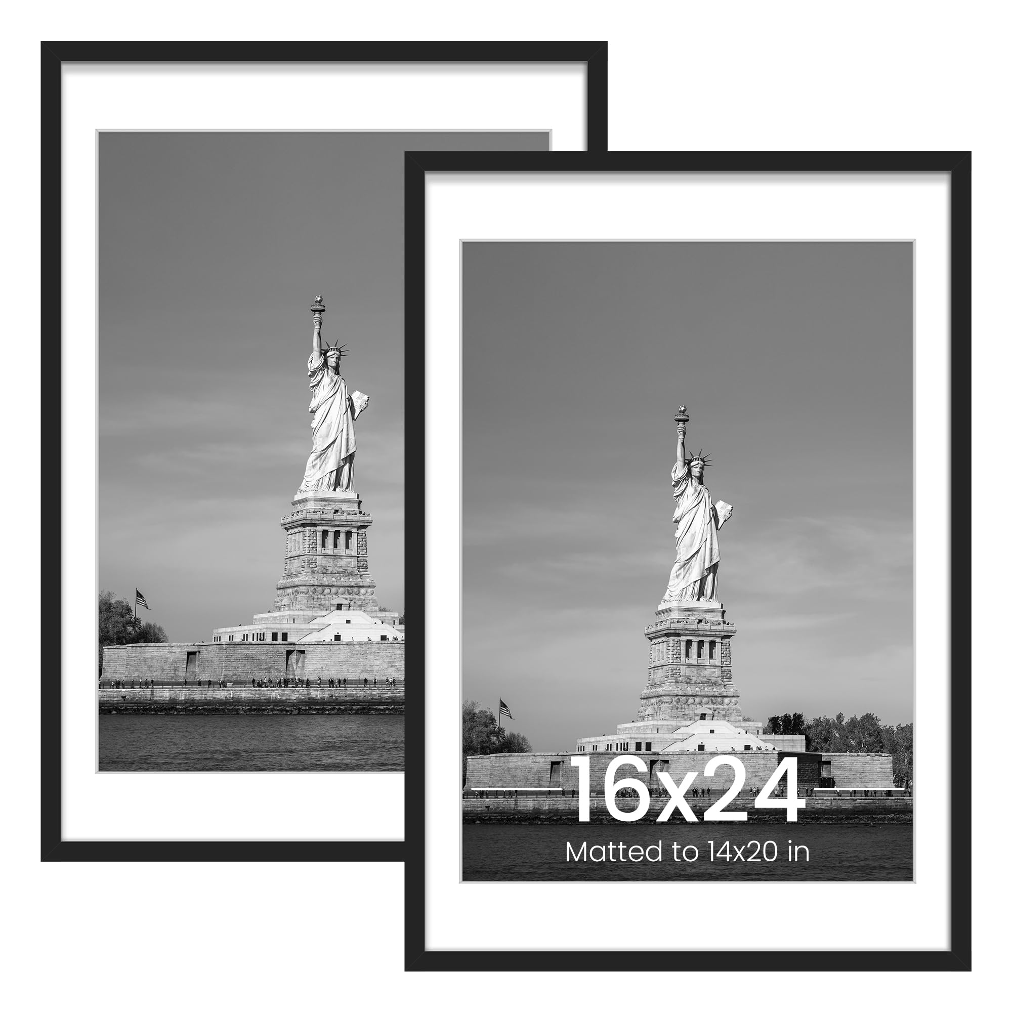 Amazon.com: ENJOYBASICS 16x24 Picture Frame, Display Poster 14x20 with ...