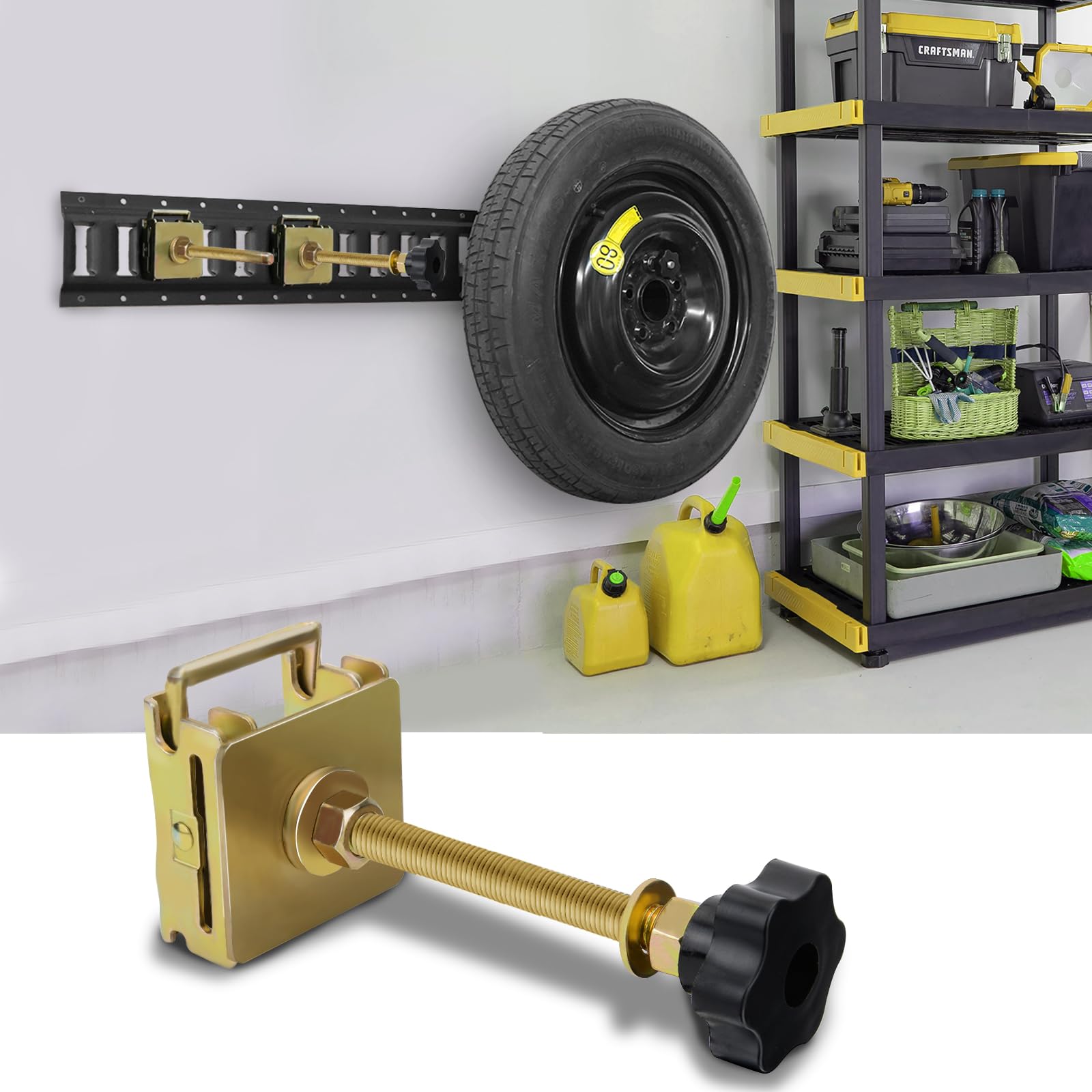 E Track Spare Tire Mount E Track Accessories for Trucks, Garages ...
