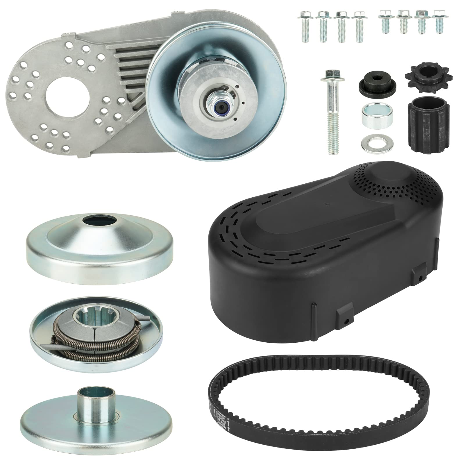 Snapklik.com : 30 Series Torque Converter 2-7HP Go Kart Clutch 1 10T ...