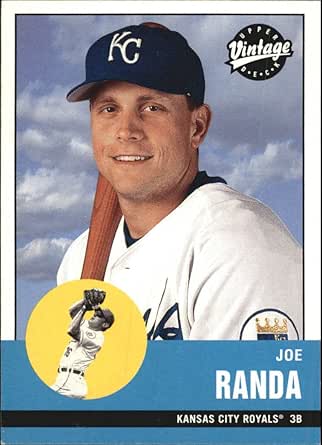 Amazon.com: 2001 Upper Deck Vintage #106 Joe Randa MLB Baseball Trading ...